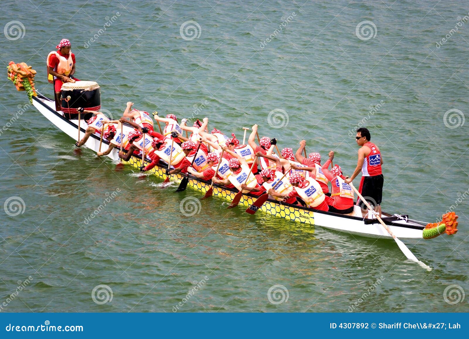 Dragon Boat Race editorial photography. Image of asia - 4307892
