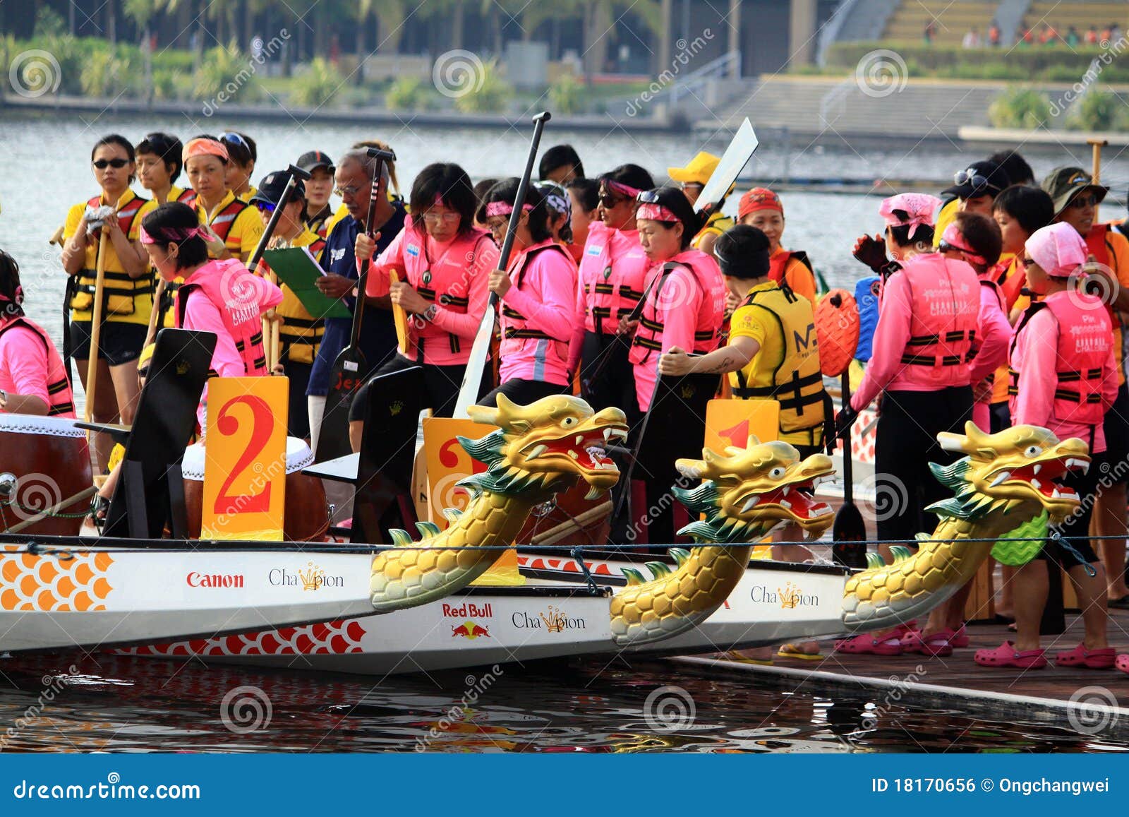 Dragon Boat Racing editorial photo. Image of oarsmen - 18170656