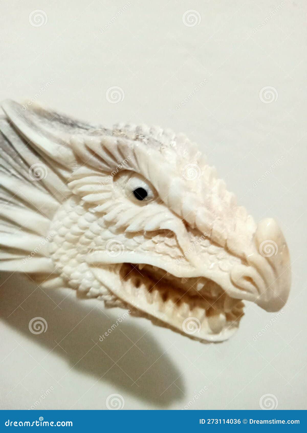 Dragon Bone Handle Handicraft Scupture Stock Photo - Image of ...