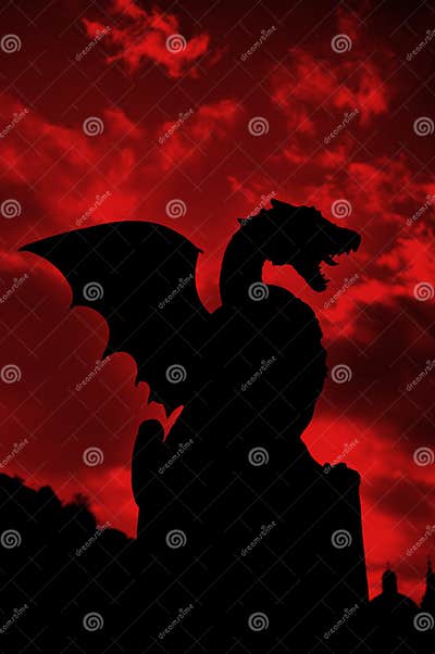 Dragon bridge stock photo. Image of dragon, speculative - 17440936