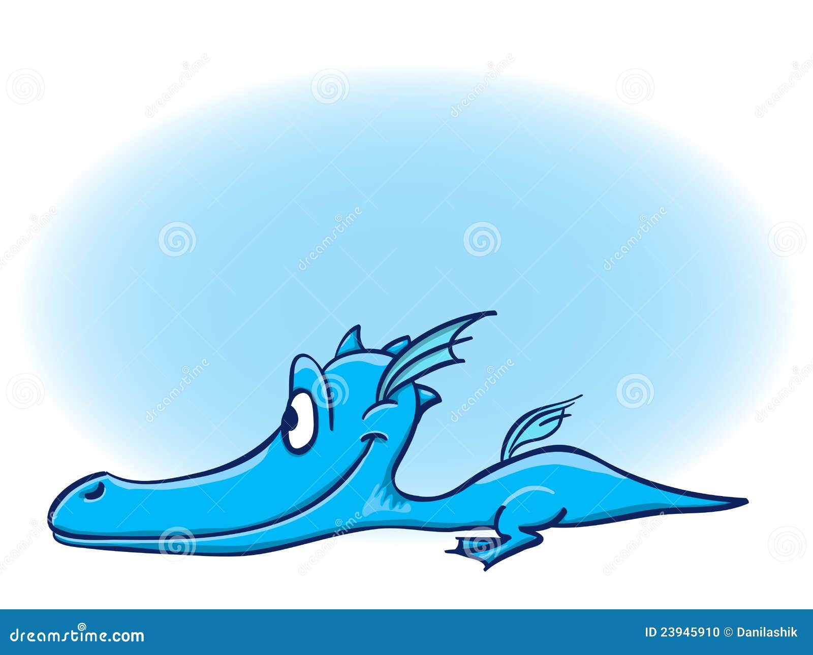 Dragon cartoon stock vector. Illustration of tree, fantasy - 23945910