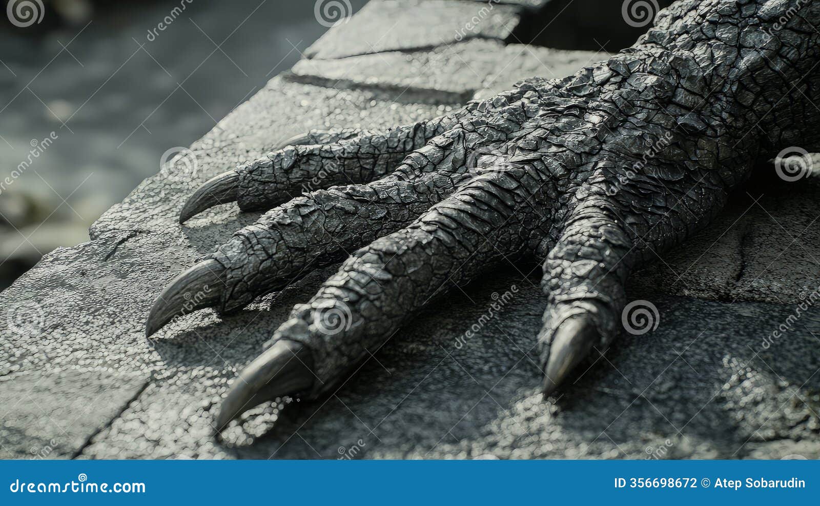 Dragon Claw on Stone Wall; Fantasy Setting Stock Photo - Image of ...