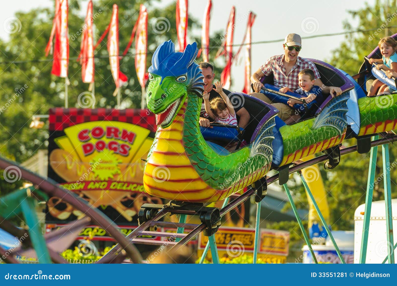 Fair Dragon Roller Coasters