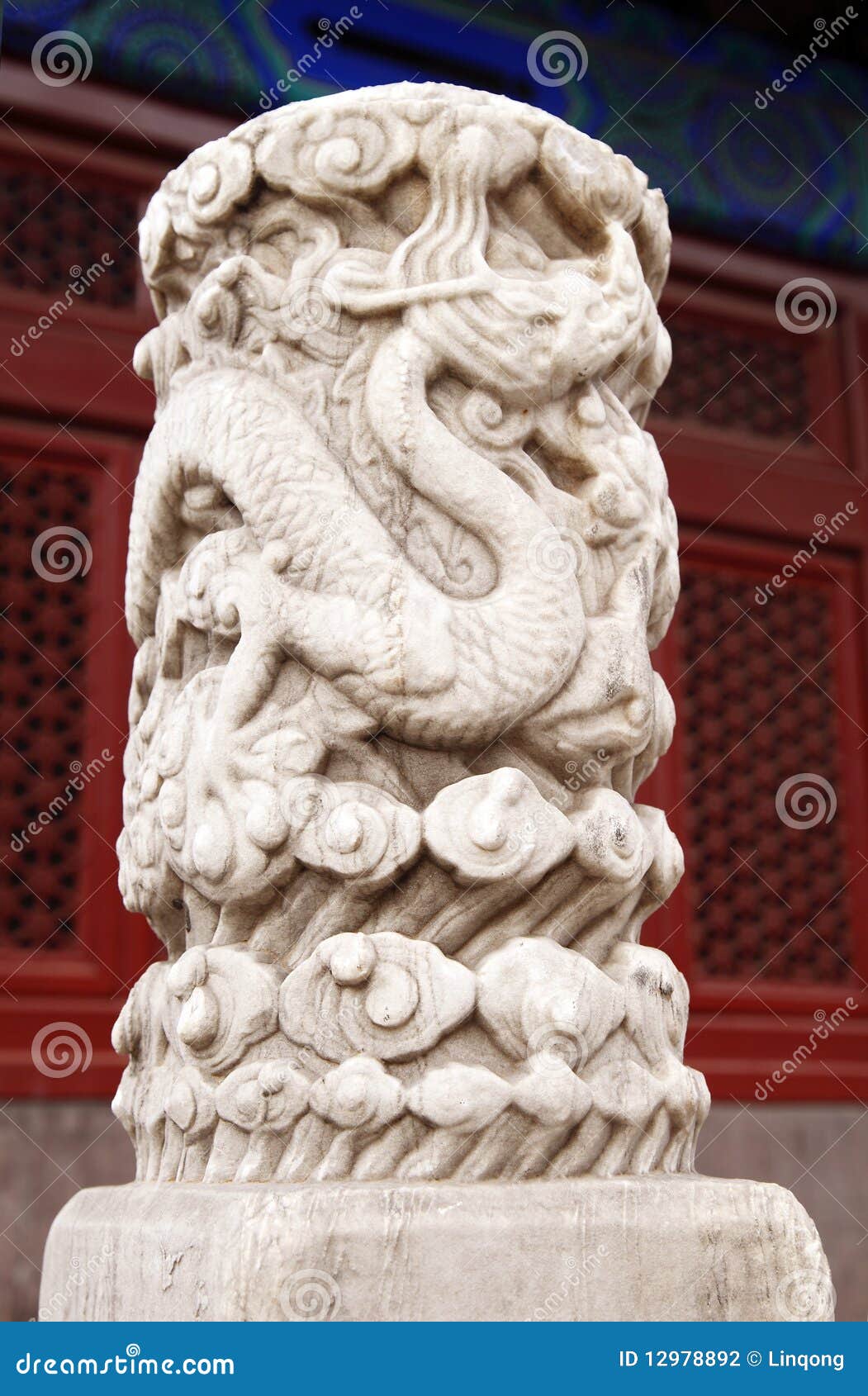 Dragon Column.China stock photo. Image of ancient, royal - 12978892