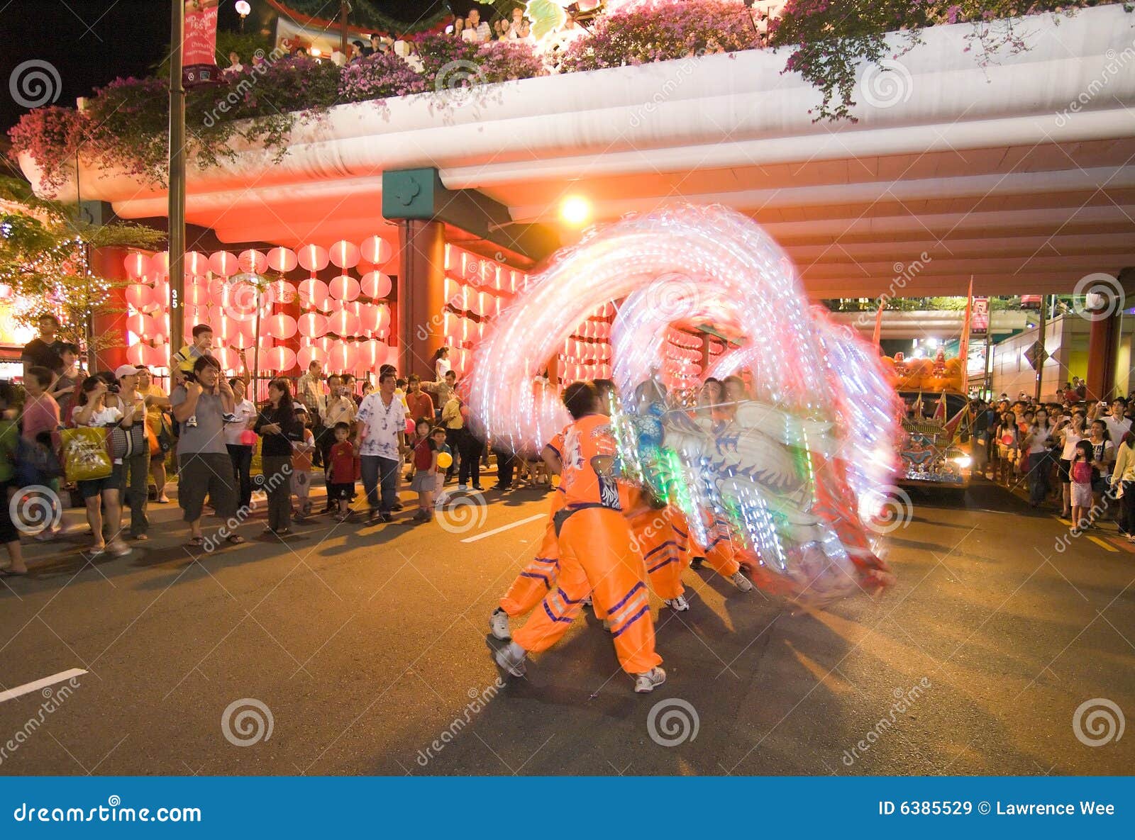 Dragon Dance editorial stock image. Image of mooncake - 6385529