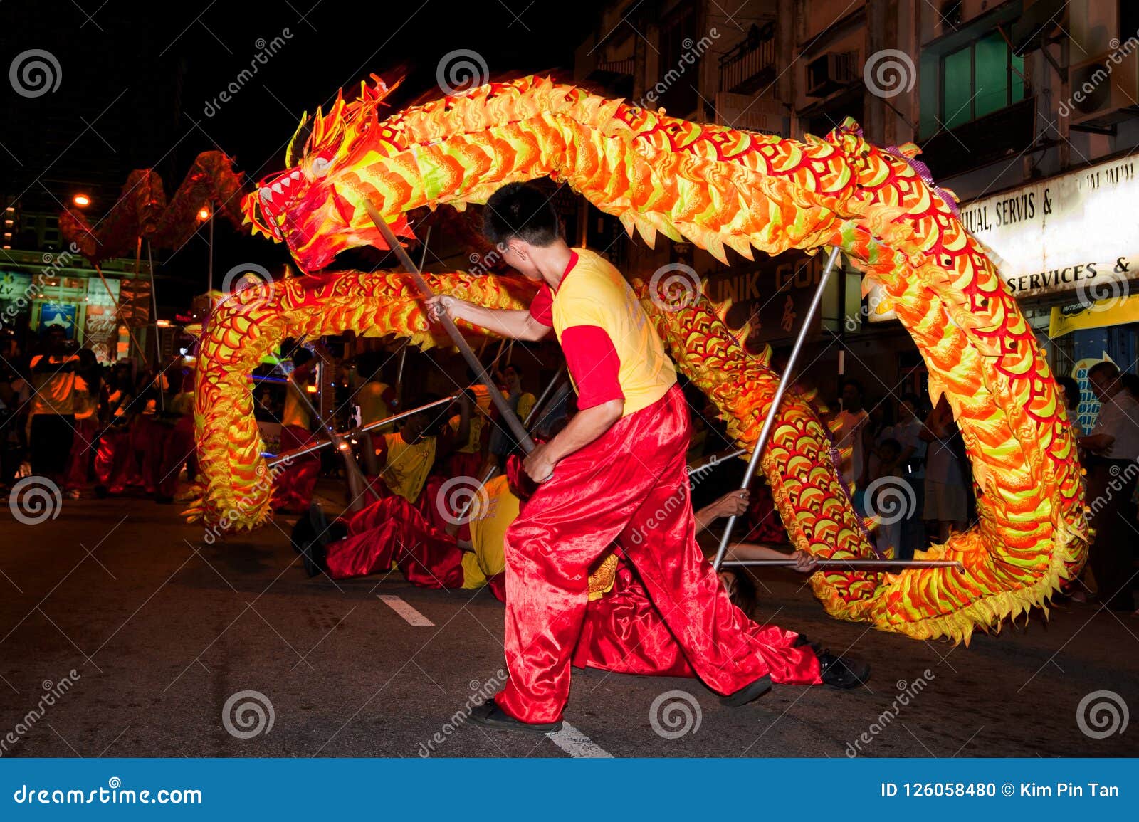 Dragon Dance Editorial Photo | CartoonDealer.com #21883695