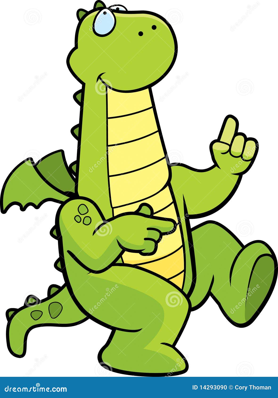 Dragon Dancing stock vector. Illustration of green, dragon - 14293090