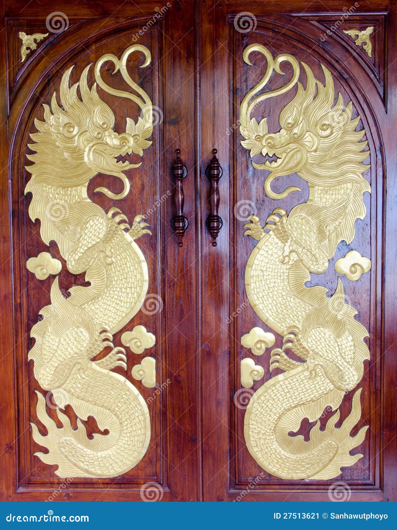 Dragon Door Knocker Royalty-Free Stock Photo | CartoonDealer.com #103303881