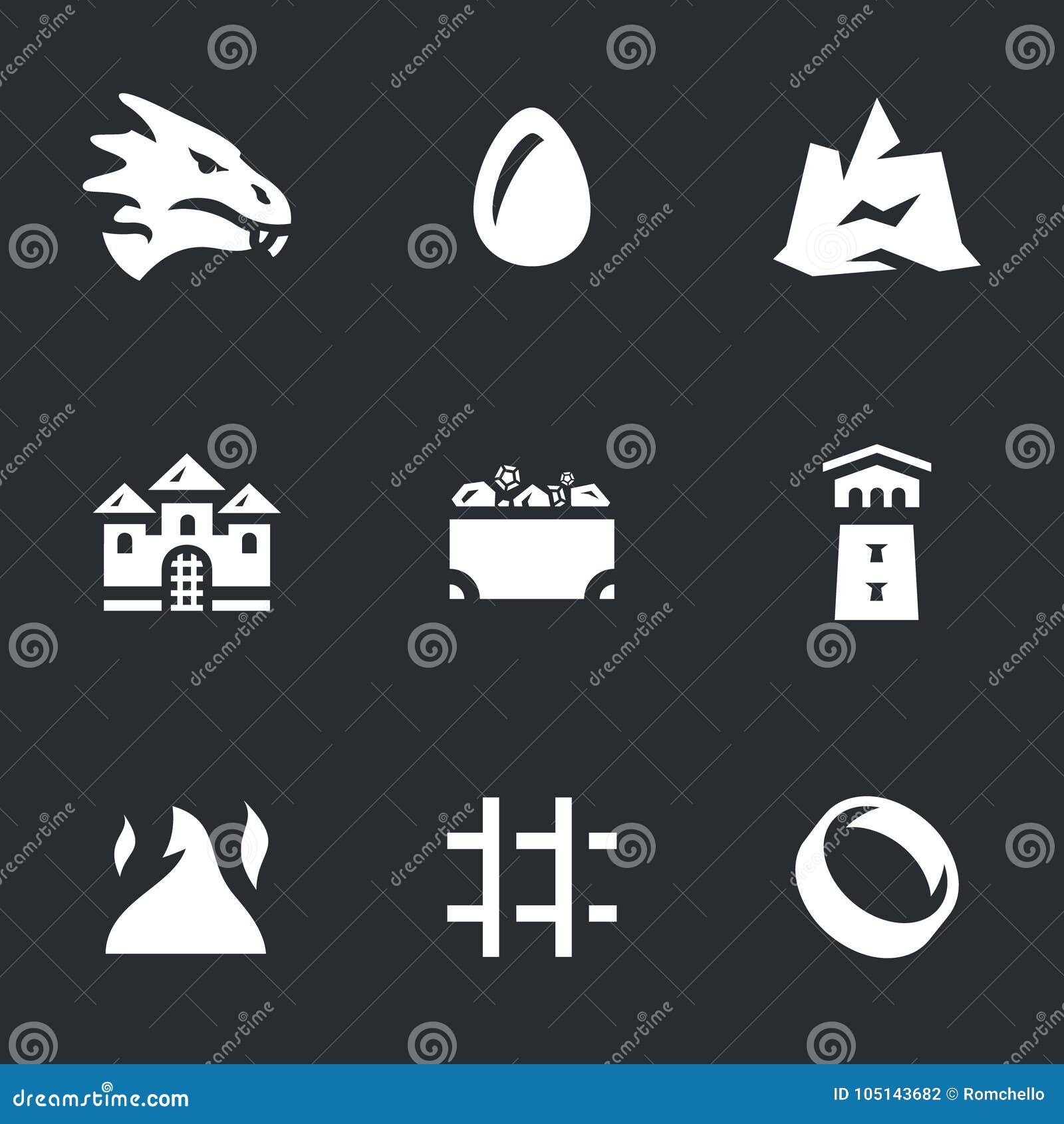 Tower Fire Lookout Royalty-Free Cartoon | CartoonDealer.com #369390230