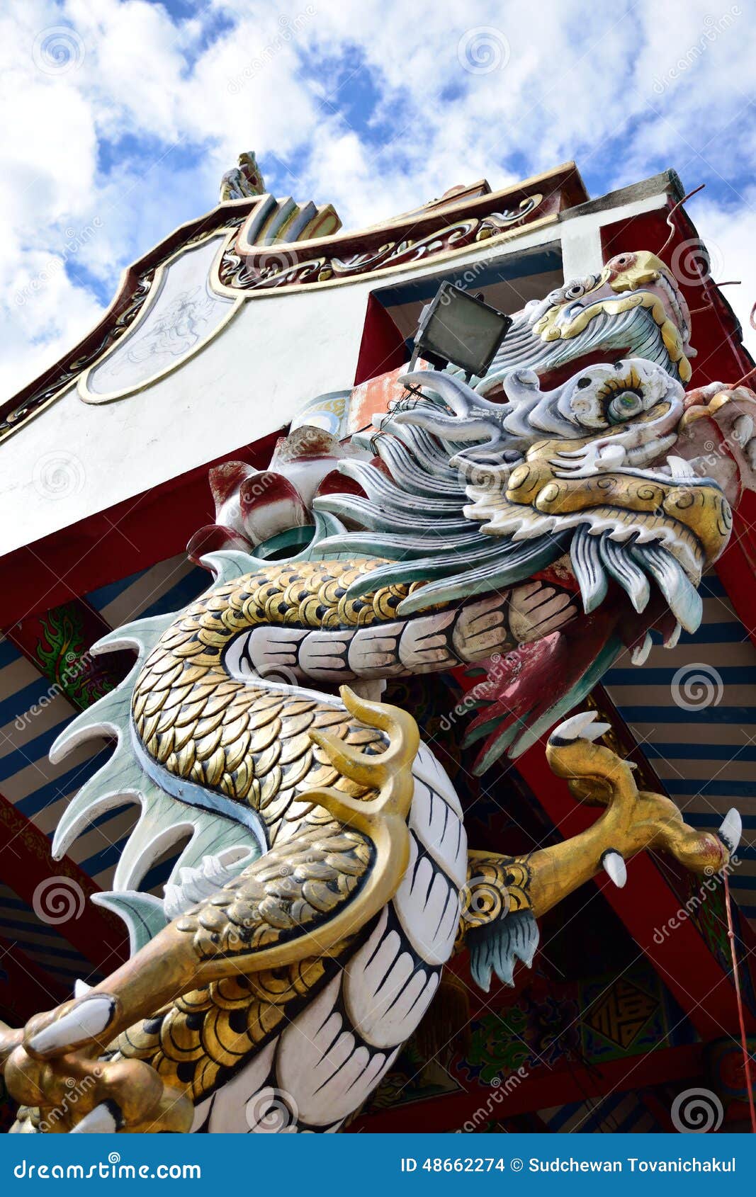 Dragon face stock photo. Image of face, chinese, dragon - 48662274