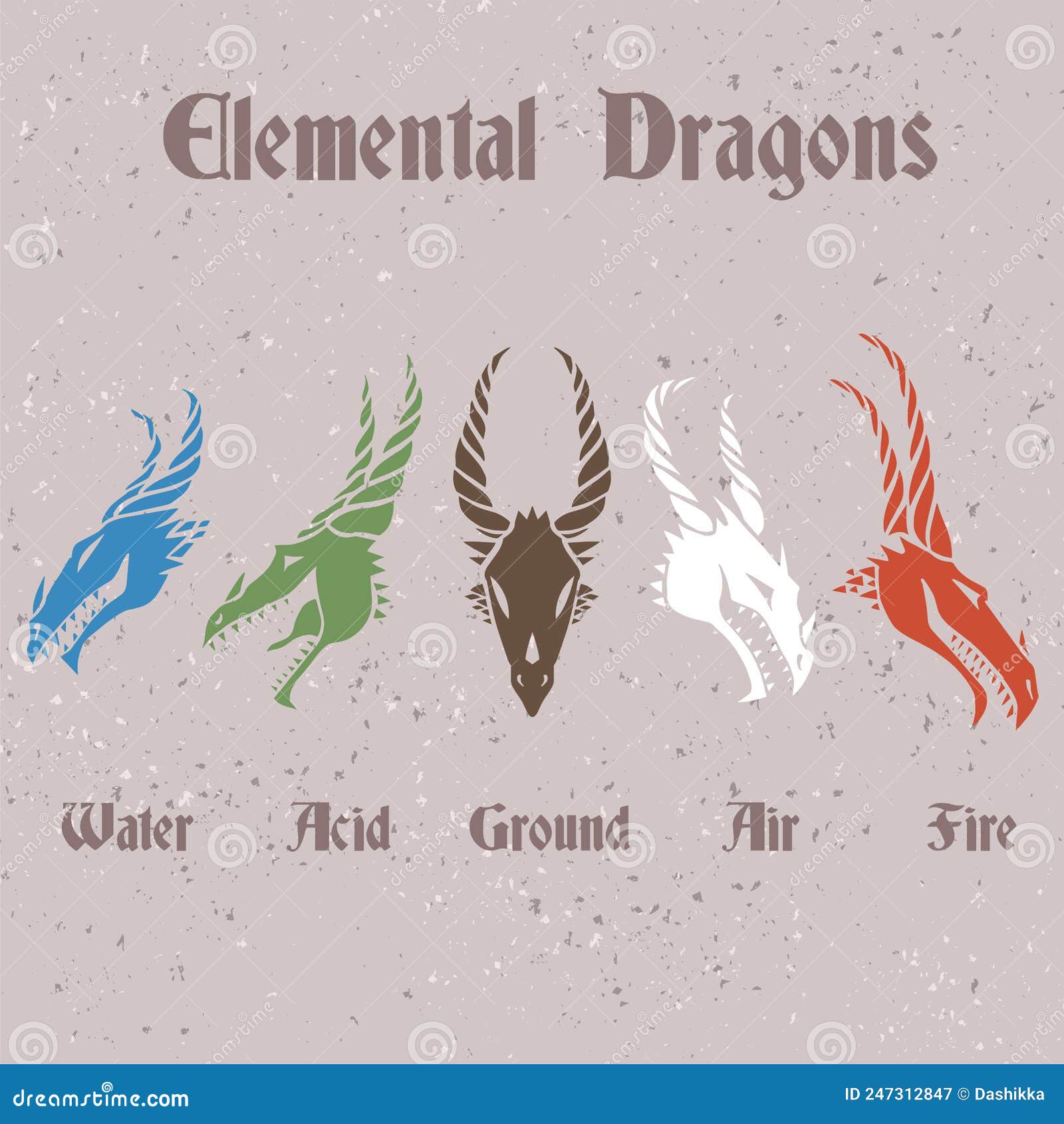 Air Elemental Dragons
