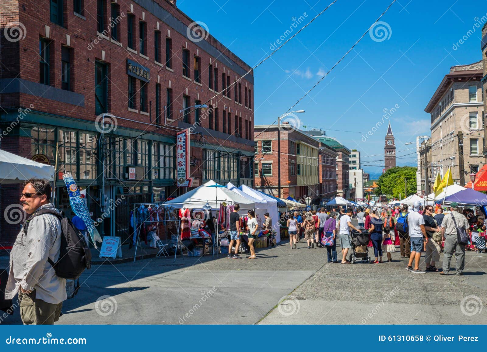 Dragon Fest Chinatown Seattle Editorial Stock Photo - Image of tourists ...