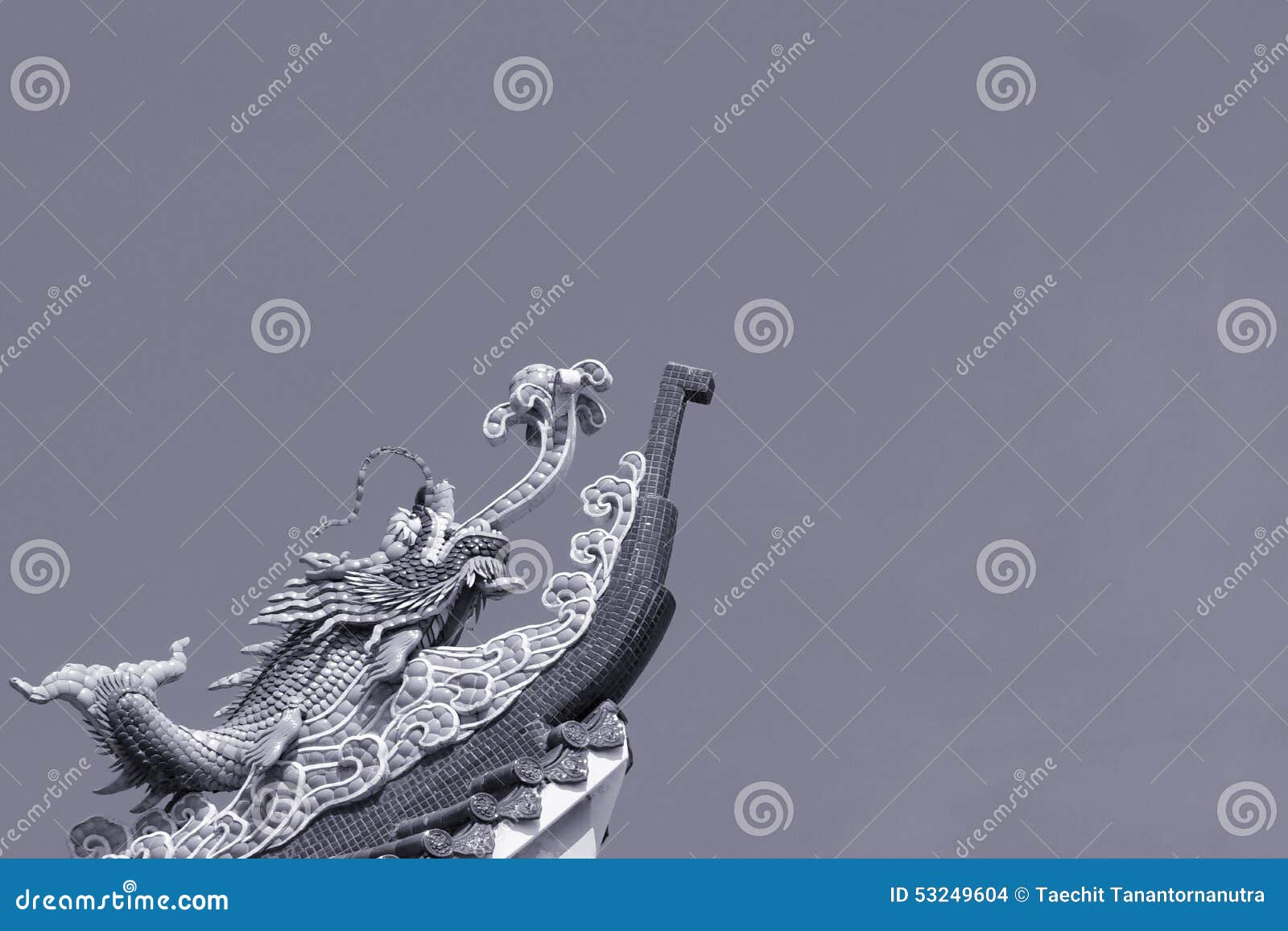 Dragon fish sculpture stock photo. Image of design, history - 53249604