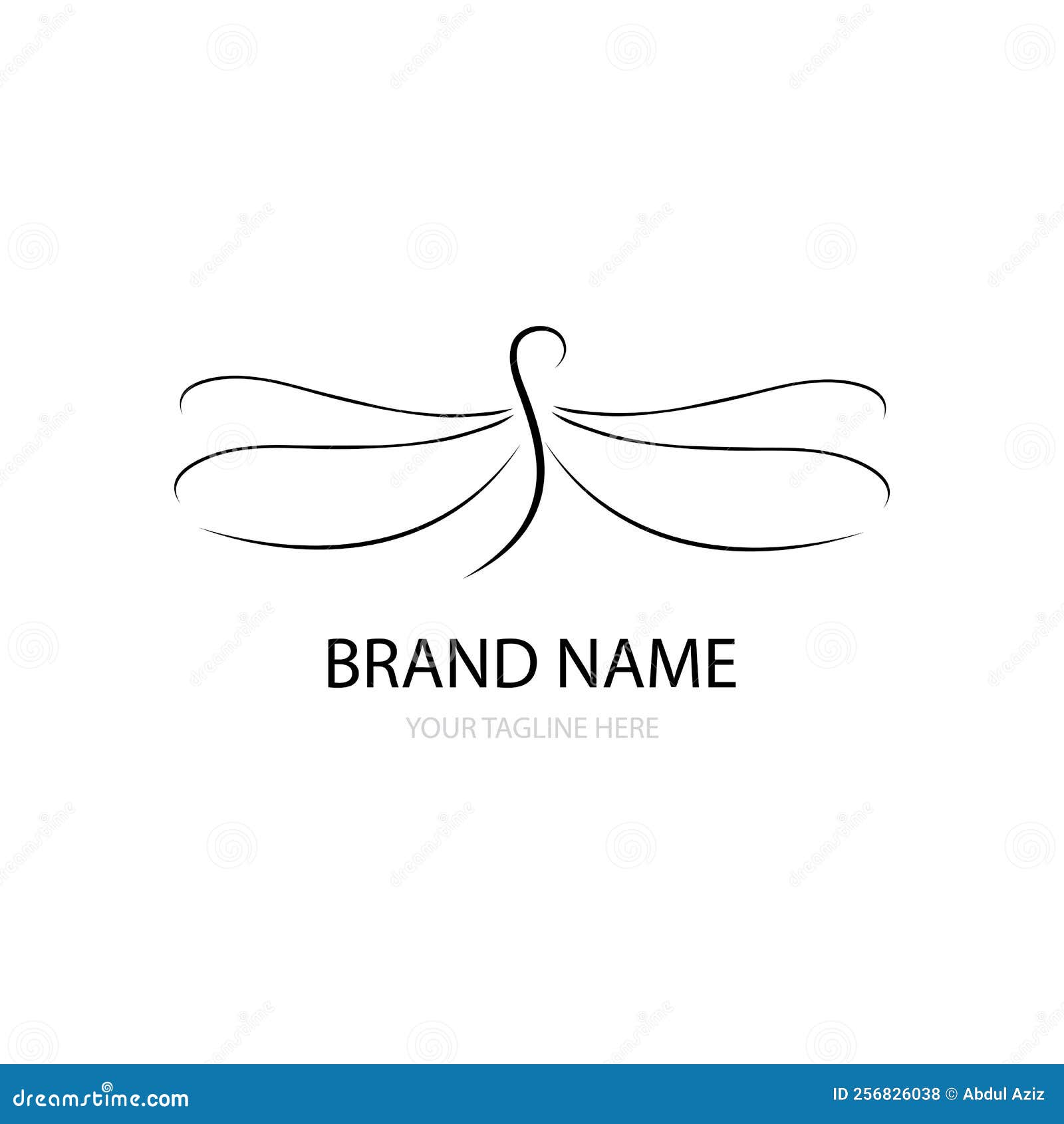Dragon Fly Icon Logo Vector Stock Vector - Illustration of icon ...