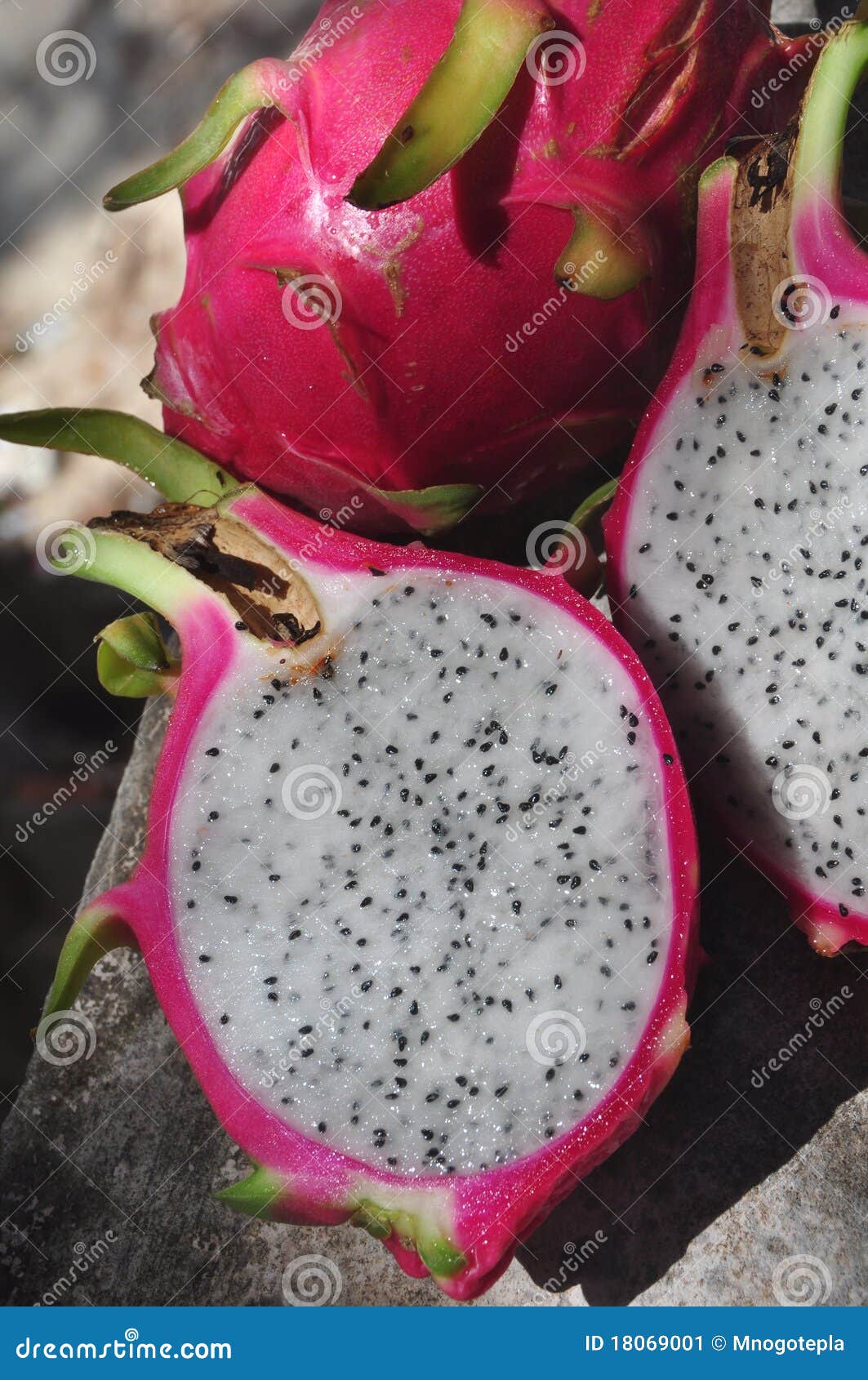 Dragon fruit stock image. Image of dragon, pulp, pink - 18069001