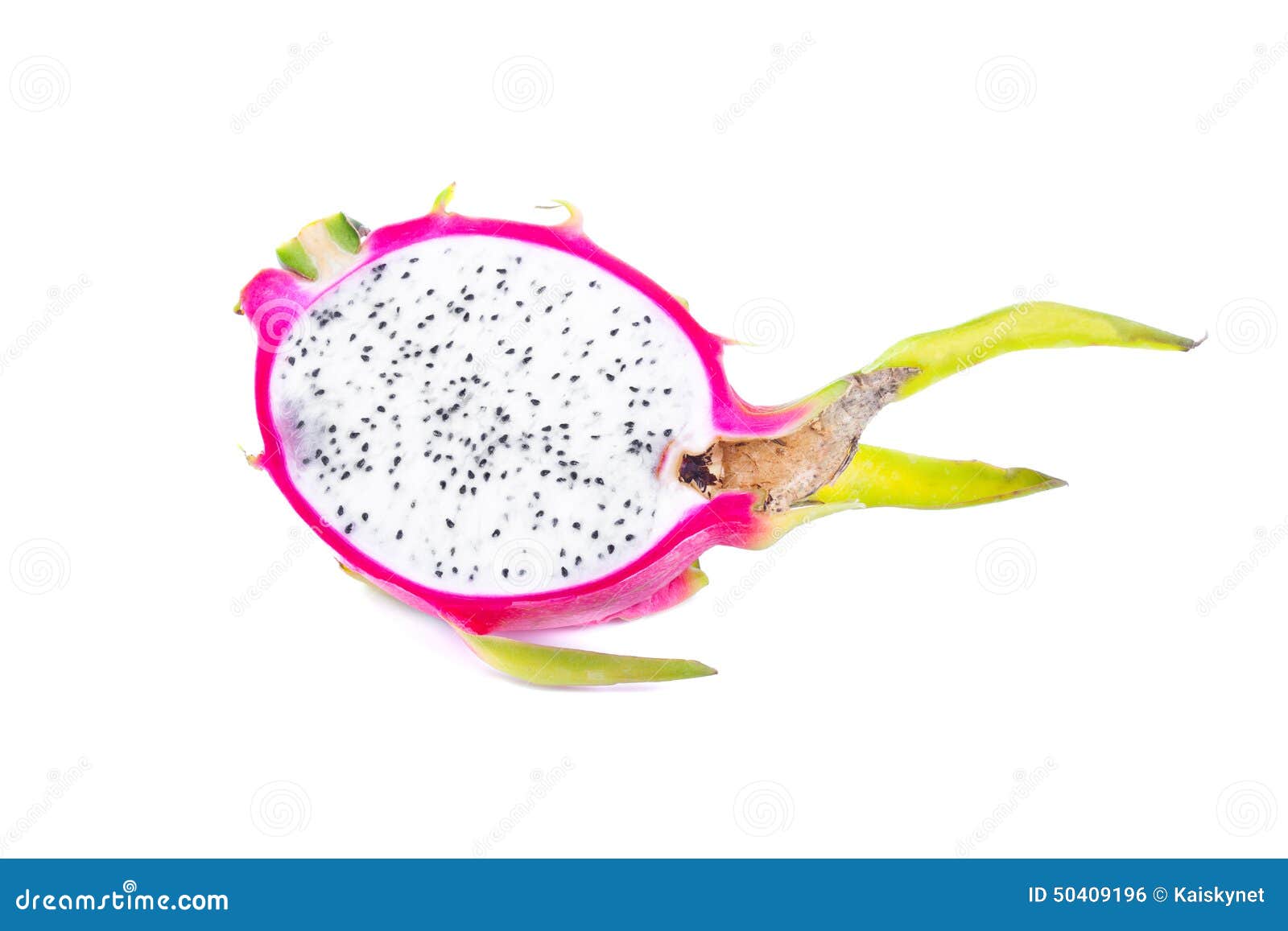 Dragon Fruit Isolated on White Background Stock Photo - Image of dragon ...