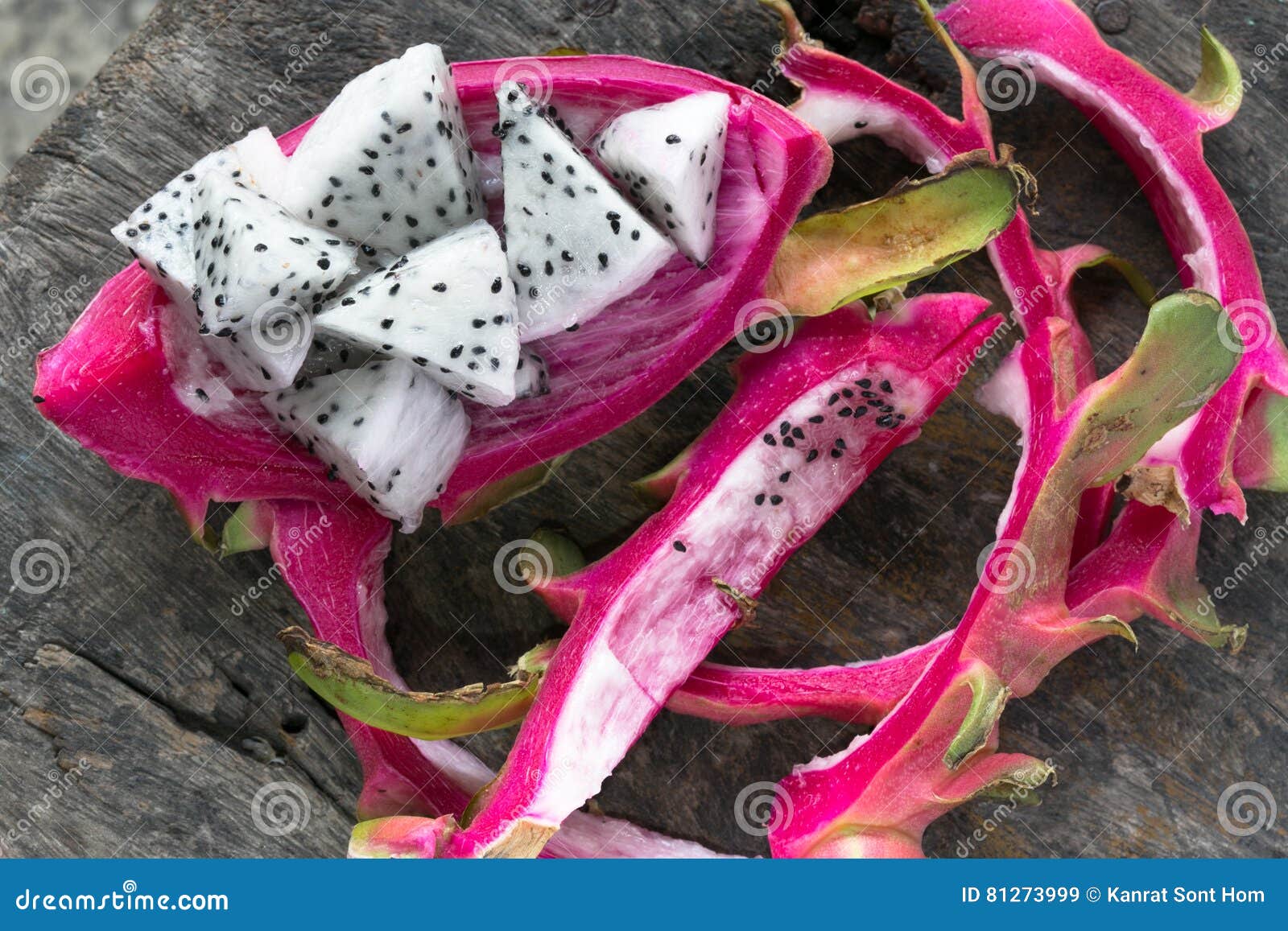 Dragon Fruit Isolated On White Background Cutout Royalty-Free Stock ...