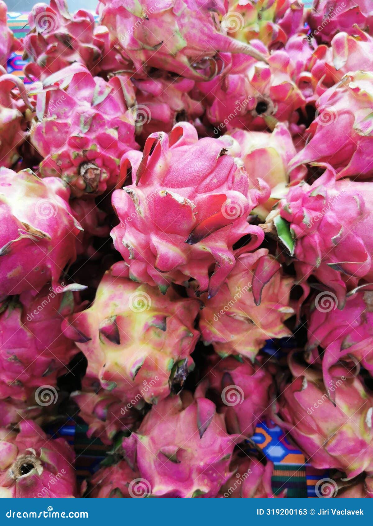 Dragon fruit texture stock image. Image of health, closeup - 319200163