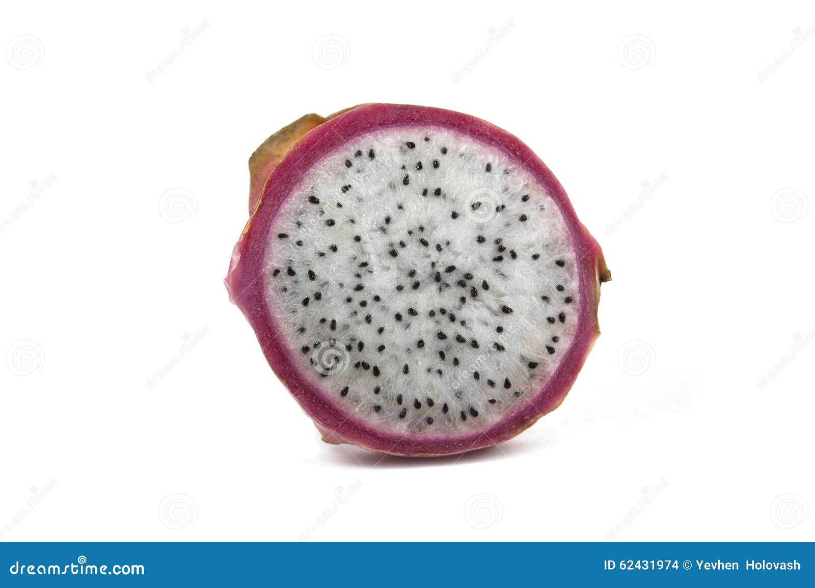 Dragon Fruit on White Background Stock Photo - Image of nutrition ...