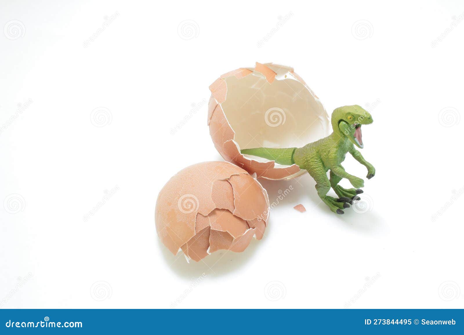 The Dragon Hatching Out of Crashing Egg Stock Image - Image of dinosaur ...