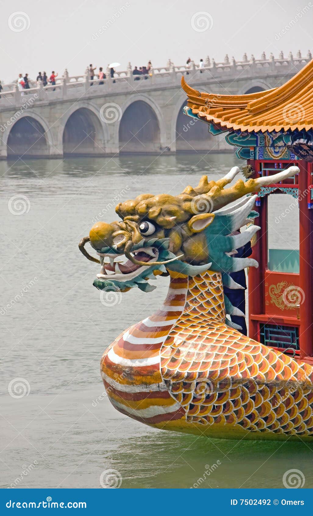 Dragon Head On A Chinese Boat Stock Photography | CartoonDealer.com ...