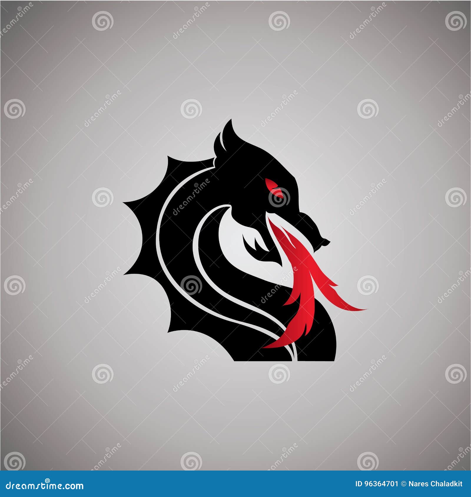 Dragon Ideas Design Illustration Graphic Background Stock Illustration ...