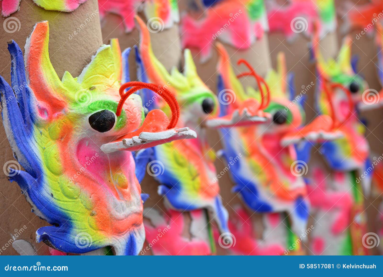 Dragon joss sticks stock image. Image of buddism, chinatown - 58517081