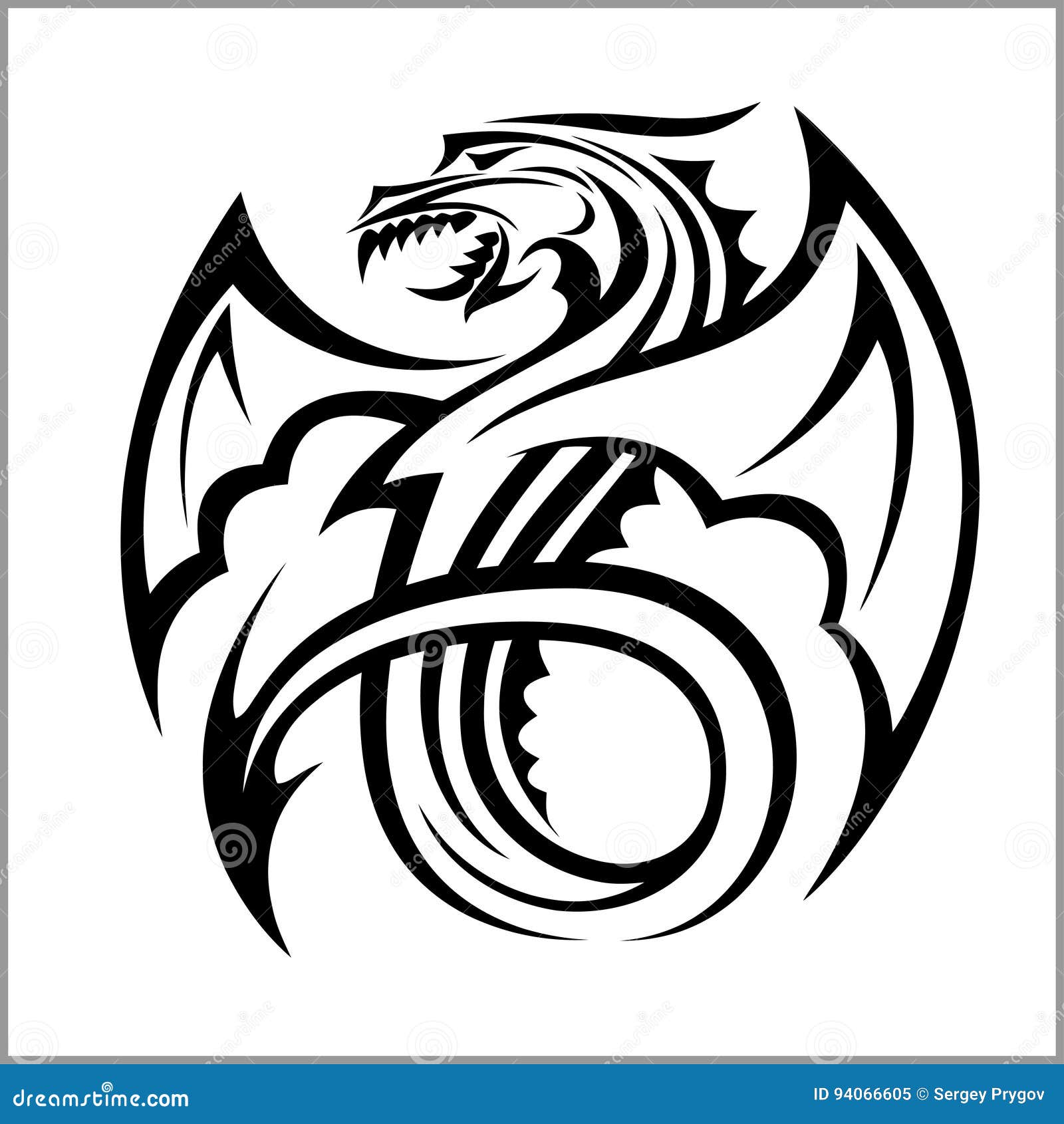 Dragon Logo,Dragon,Vector Logo Template Stock Vector - Illustration of ...