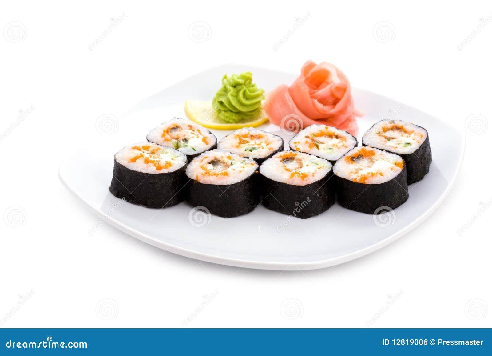 Dragon maki stock photo. Image of nori, culture, restaurant - 12819006