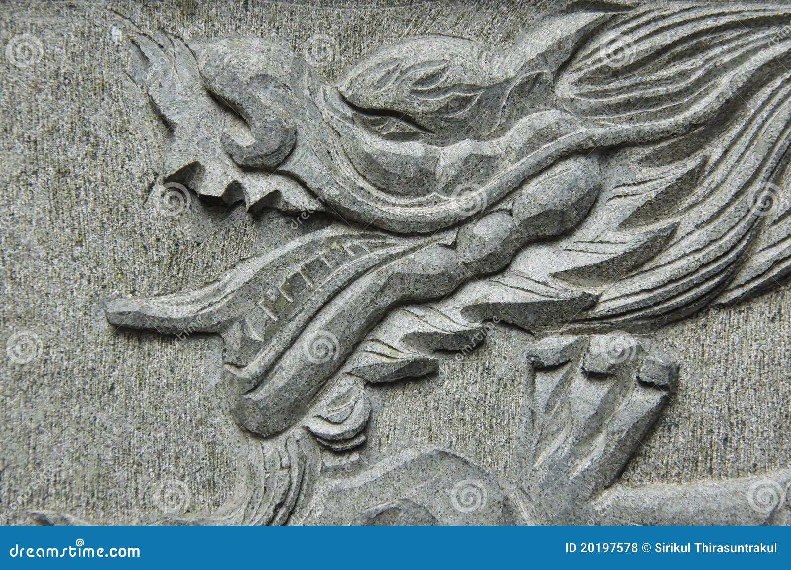 Dragon on Marble stock photo. Image of temple, style - 20197578