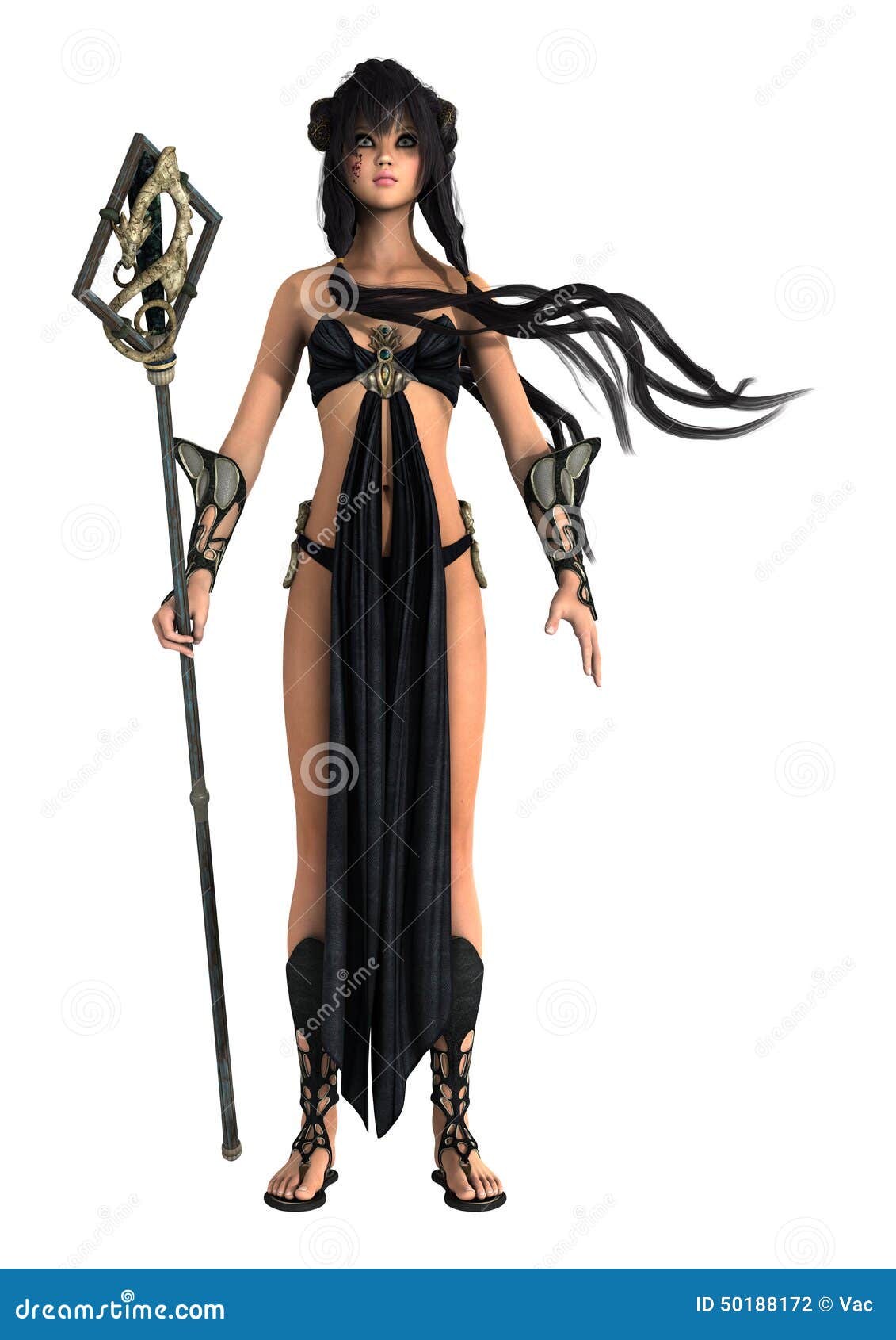 Dragon Queen ilustração stock. Ilustração de fantasia - 50188172