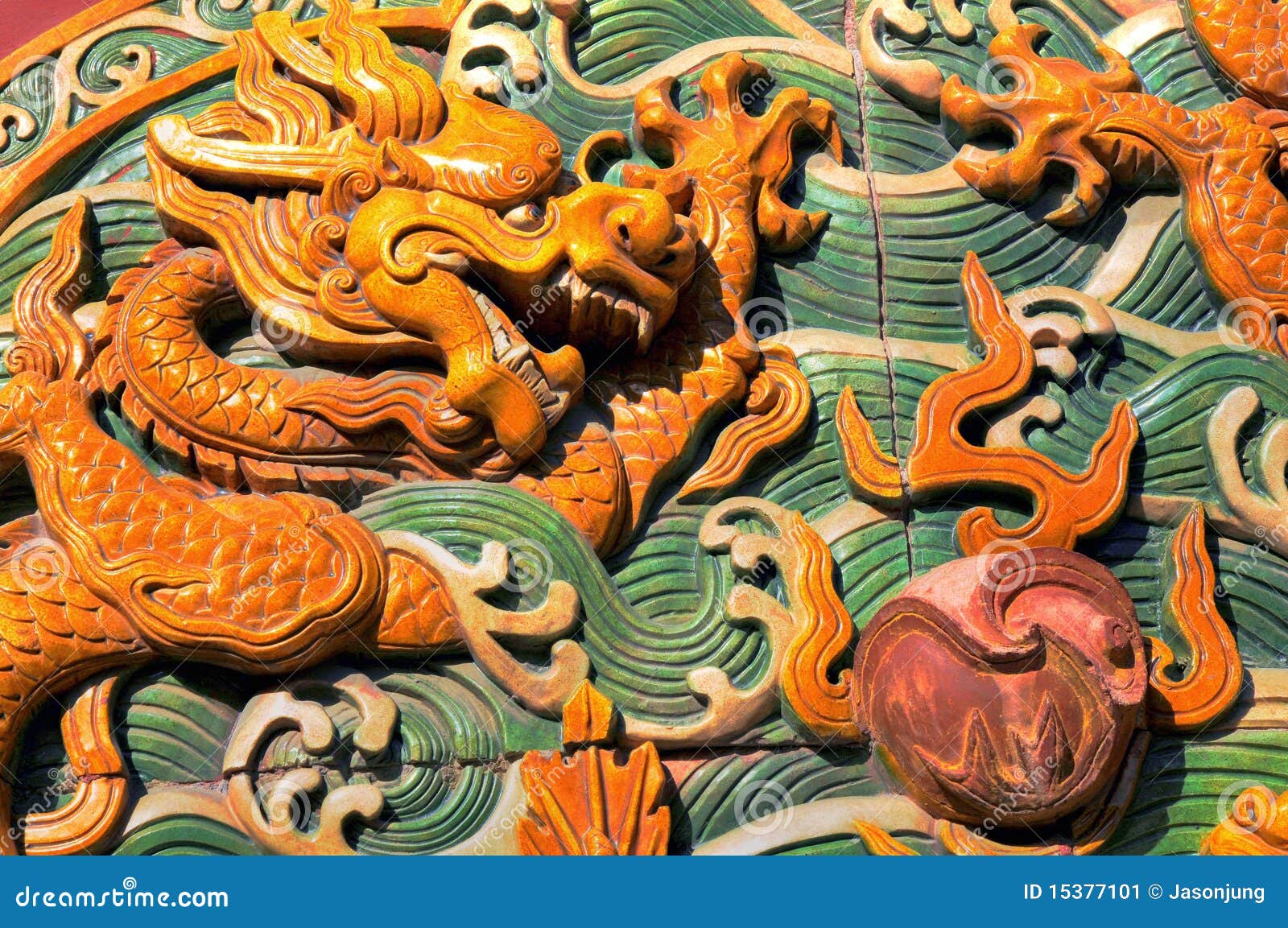 Dragon Sculpture Old History Stock Image | CartoonDealer.com #69397375