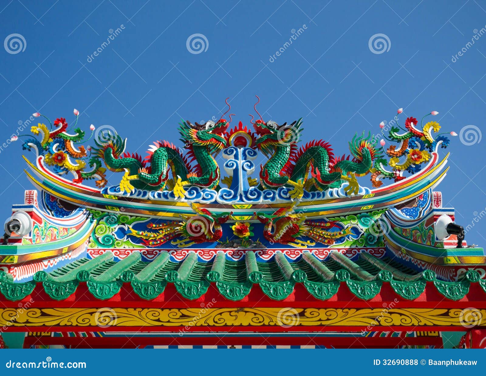 Dragon sculpture stock photo. Image of decoration, decorative - 32690888