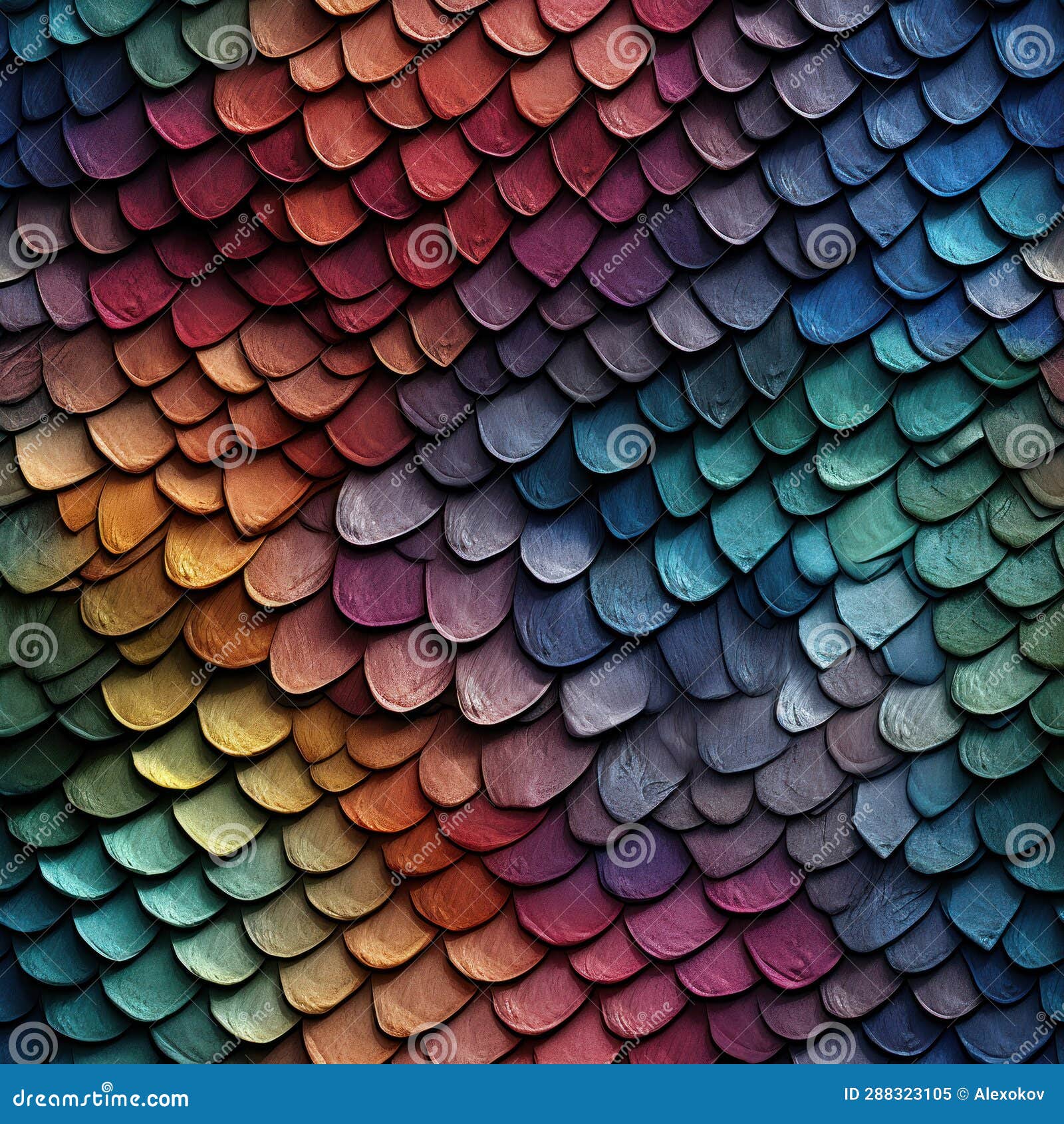 Dragon Skin Pattern Tile AI Generated Stock Illustration - Illustration ...