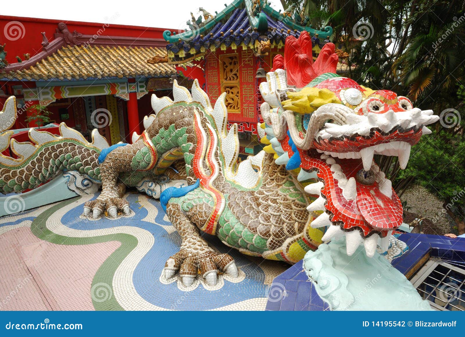 Dragon statue stock photo. Image of chinese, gold, golden - 14195542