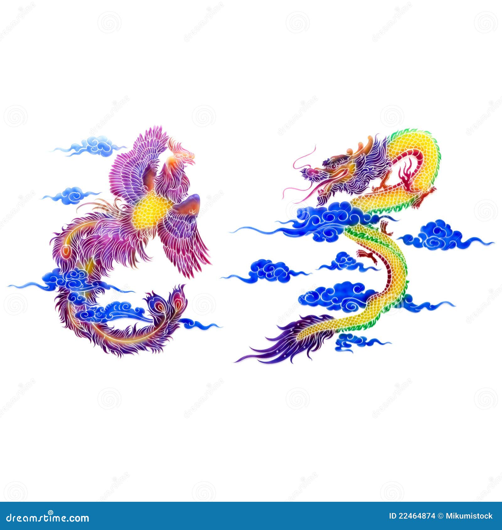 Swan And Dragon Statue On The Roof The Main Gate Chinese Temple Stock ...