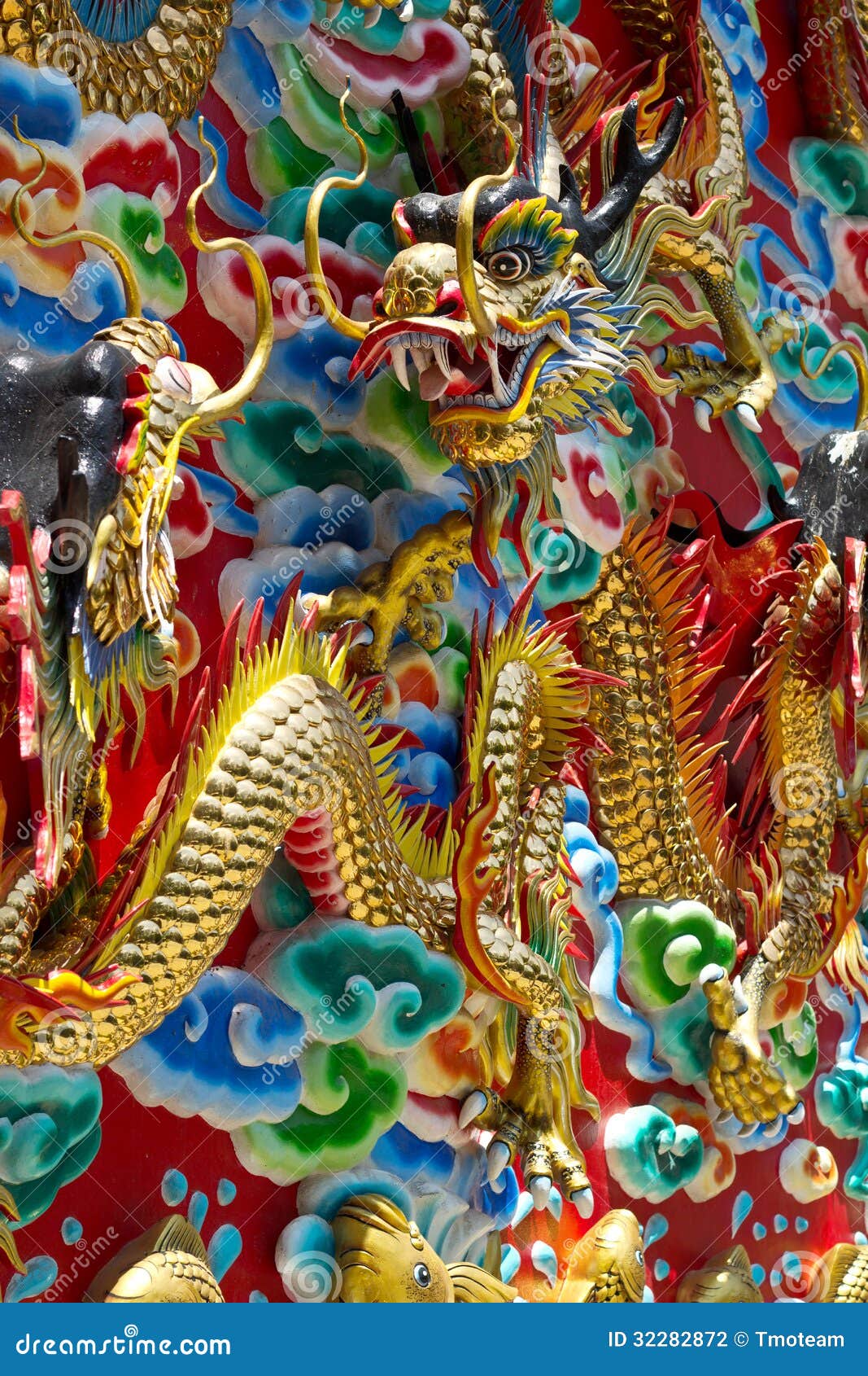 Dragon stock photo. Image of background, blue, electrical - 32282872