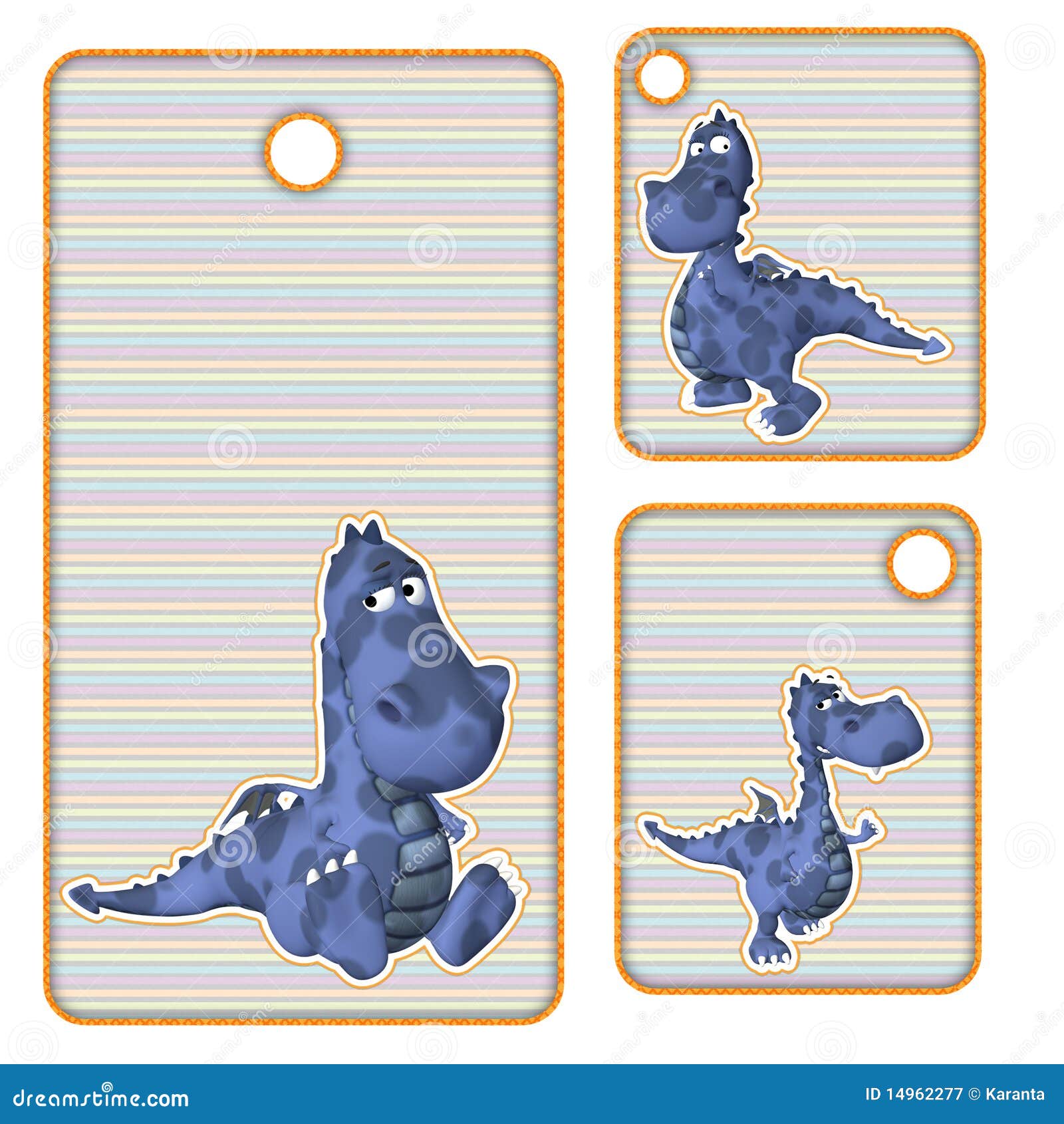 Dragon tags or labels stock illustration. Illustration of isolated ...