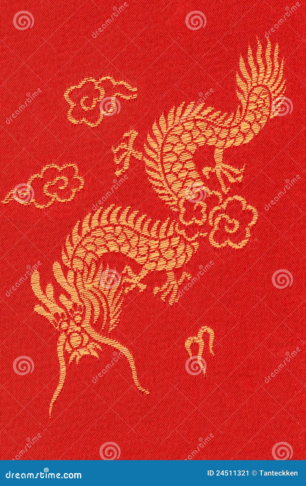 Dragon Textile stock image. Image of pattern, fashion - 24511321