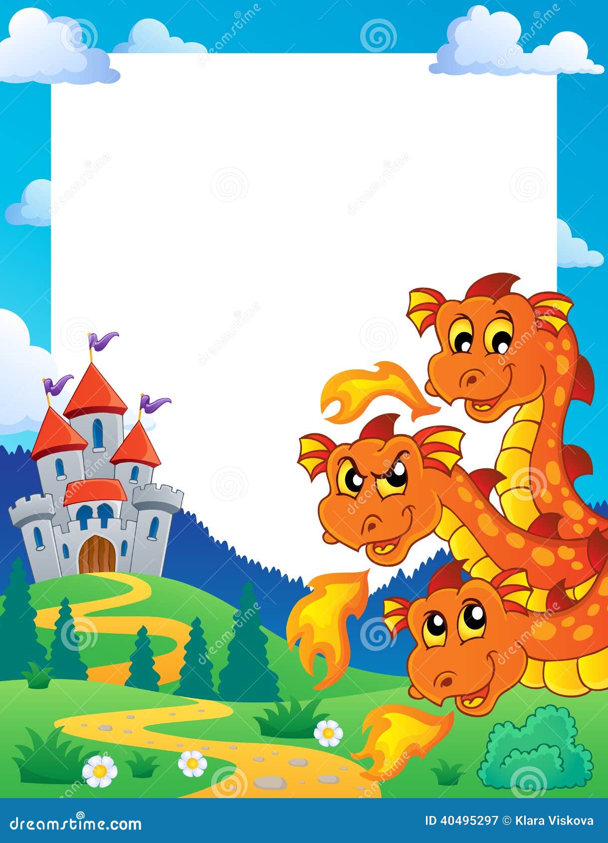 Dragon Theme Frame 1 Stock Illustrations – 4 Dragon Theme Frame 1 Stock ...