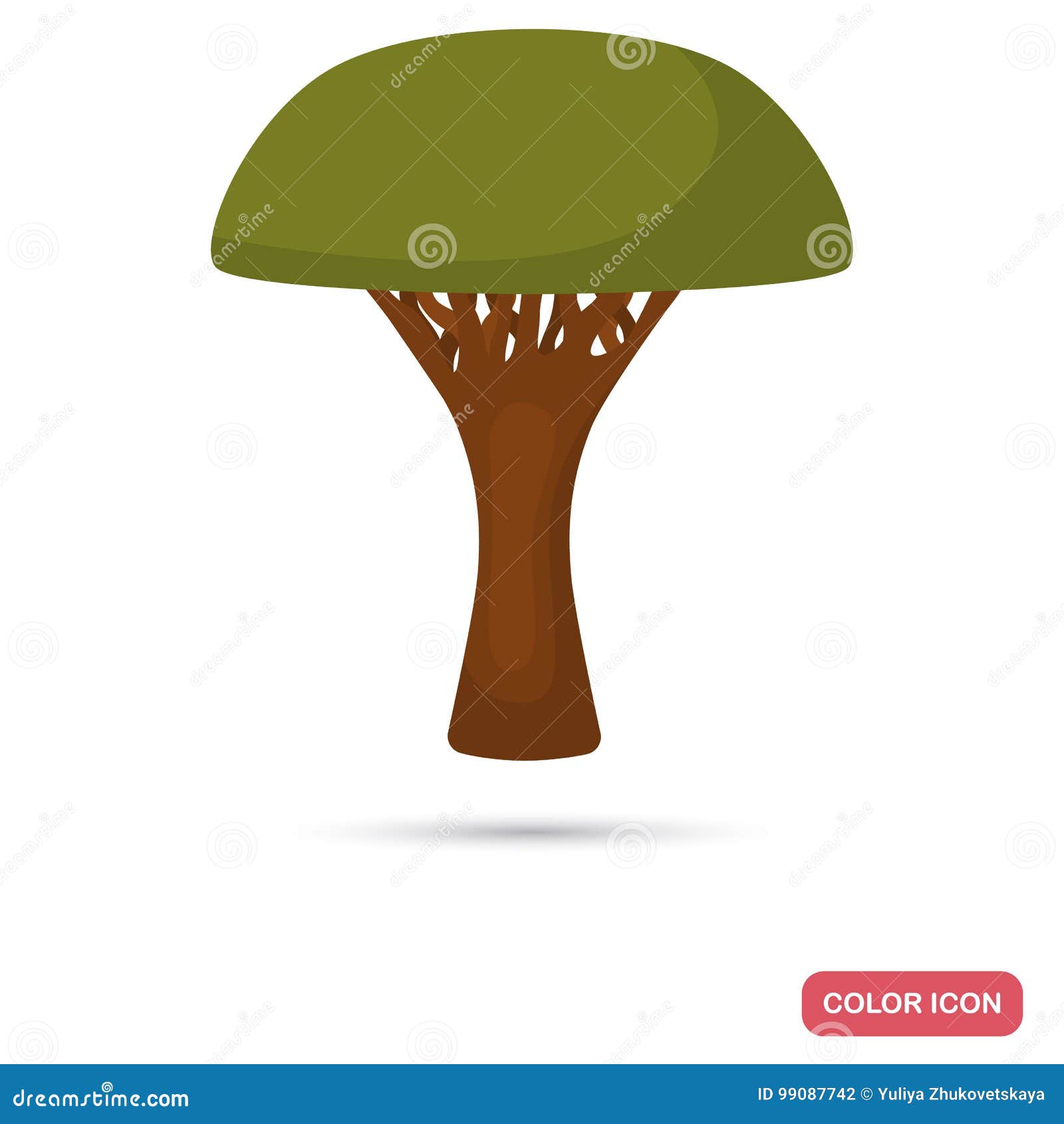 Dragon Tree Dracaena Cinnabari Royalty-Free Illustration ...