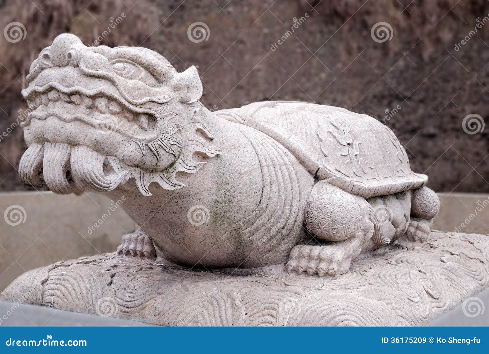 Dragon Turtle stock image. Image of china, oriental, east - 36175209