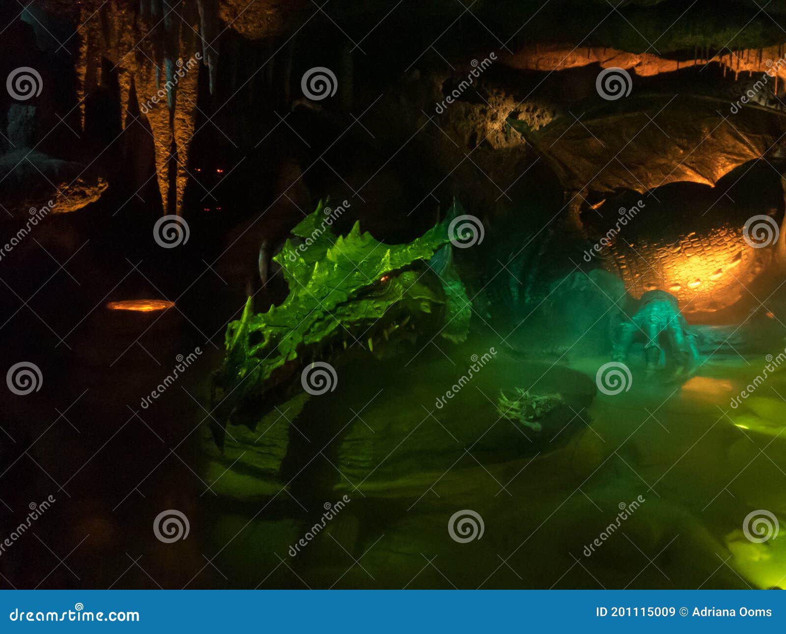 Dragon Underneath the Sleeping Beauty Castle Editorial Stock Image ...