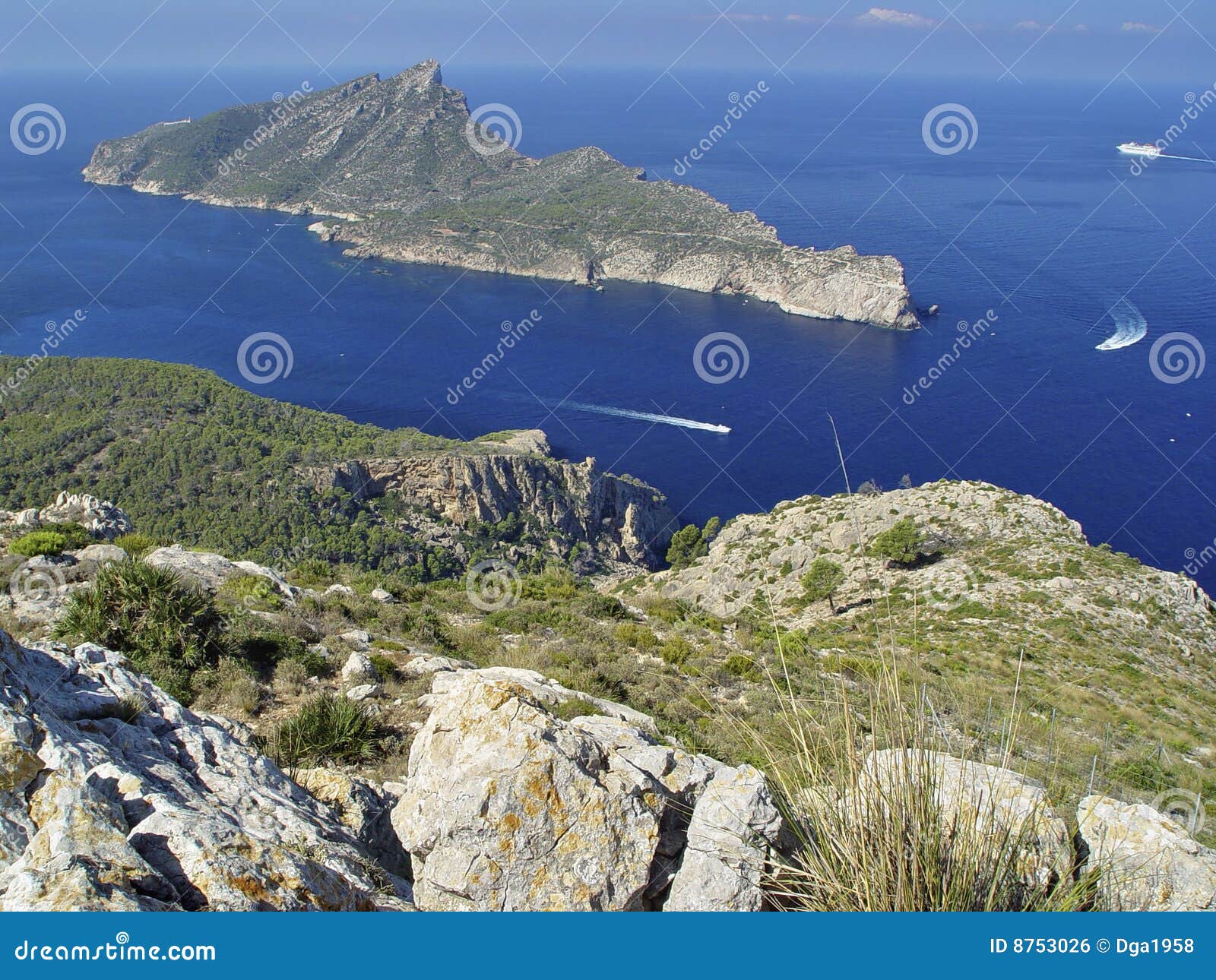 Dragonera Island, Mallorca, Spain Stock Photo - Image of summer ...