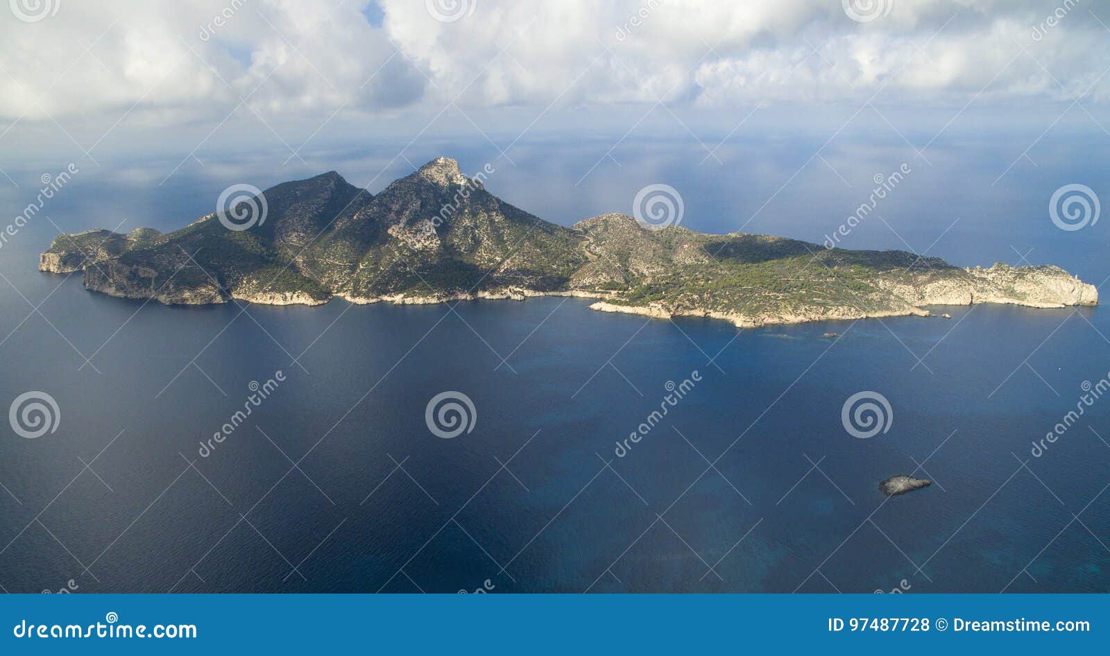 Dragonera Island stock photo. Image of dragonera, island - 97487728