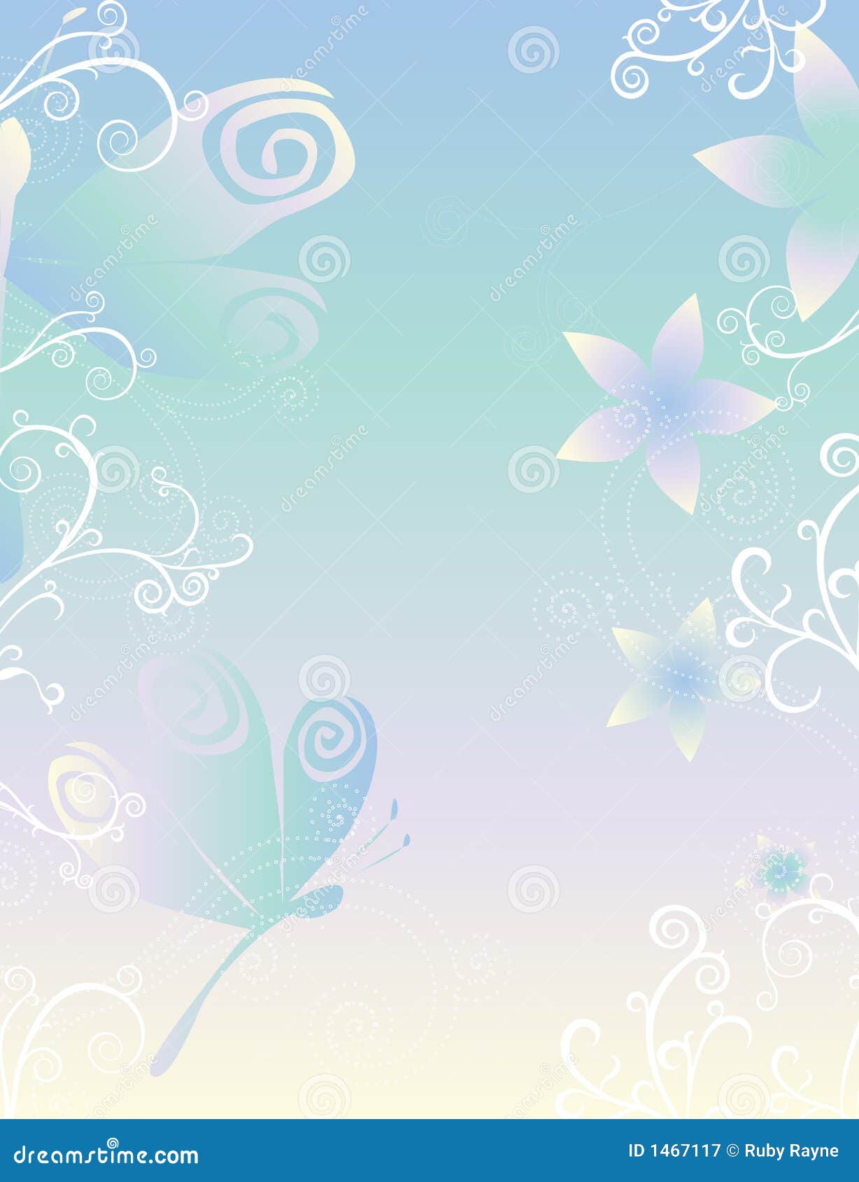 Dragonflies & Flowers Paper Stock Vector - Illustration of harmony ...