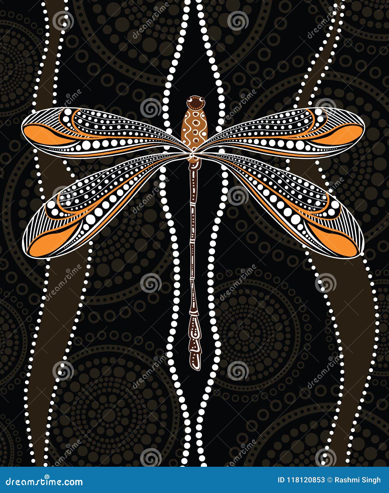 Dragonfly Aboriginal Art Vector Painting Stock Vector - Illustration of ... Dragonfly Aboriginal Art Vector Painting Stock Vector - Illustration of ...