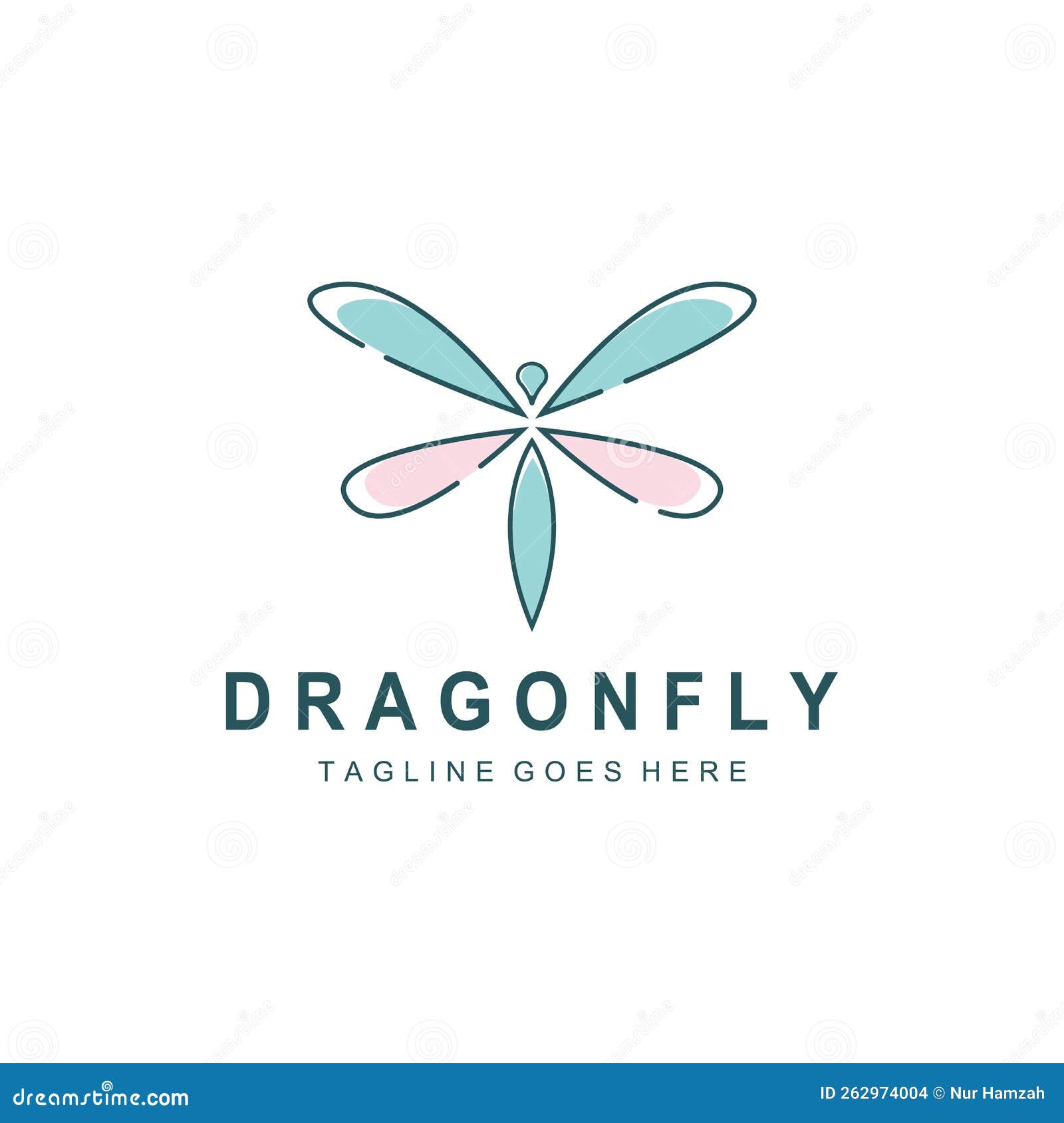 Dragonfly Illustration Icon Stock Vector - Illustration of dragonfly ...