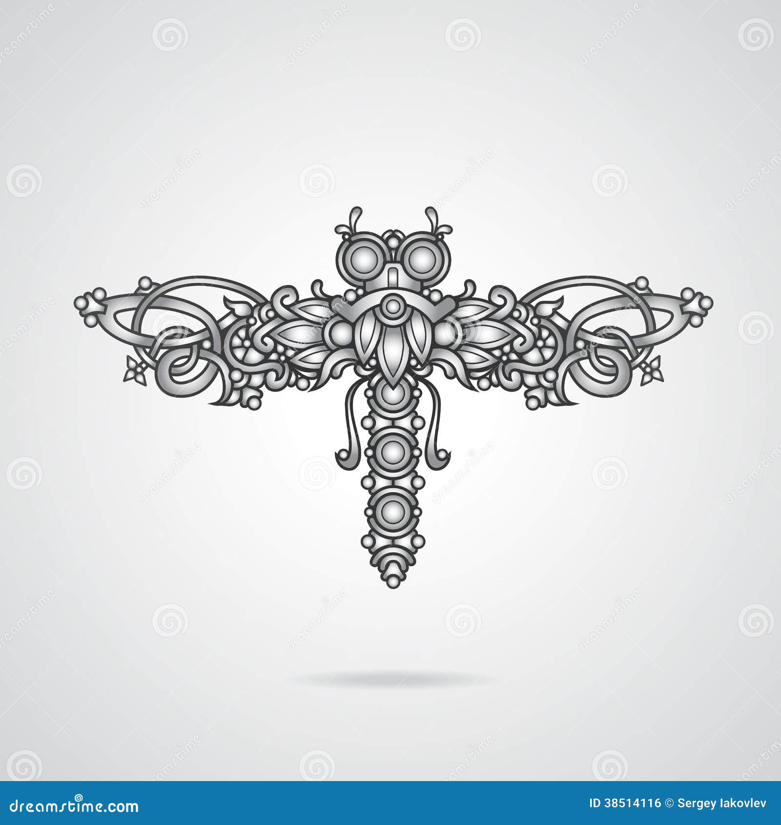 Celtic Dragonfly Tattoo