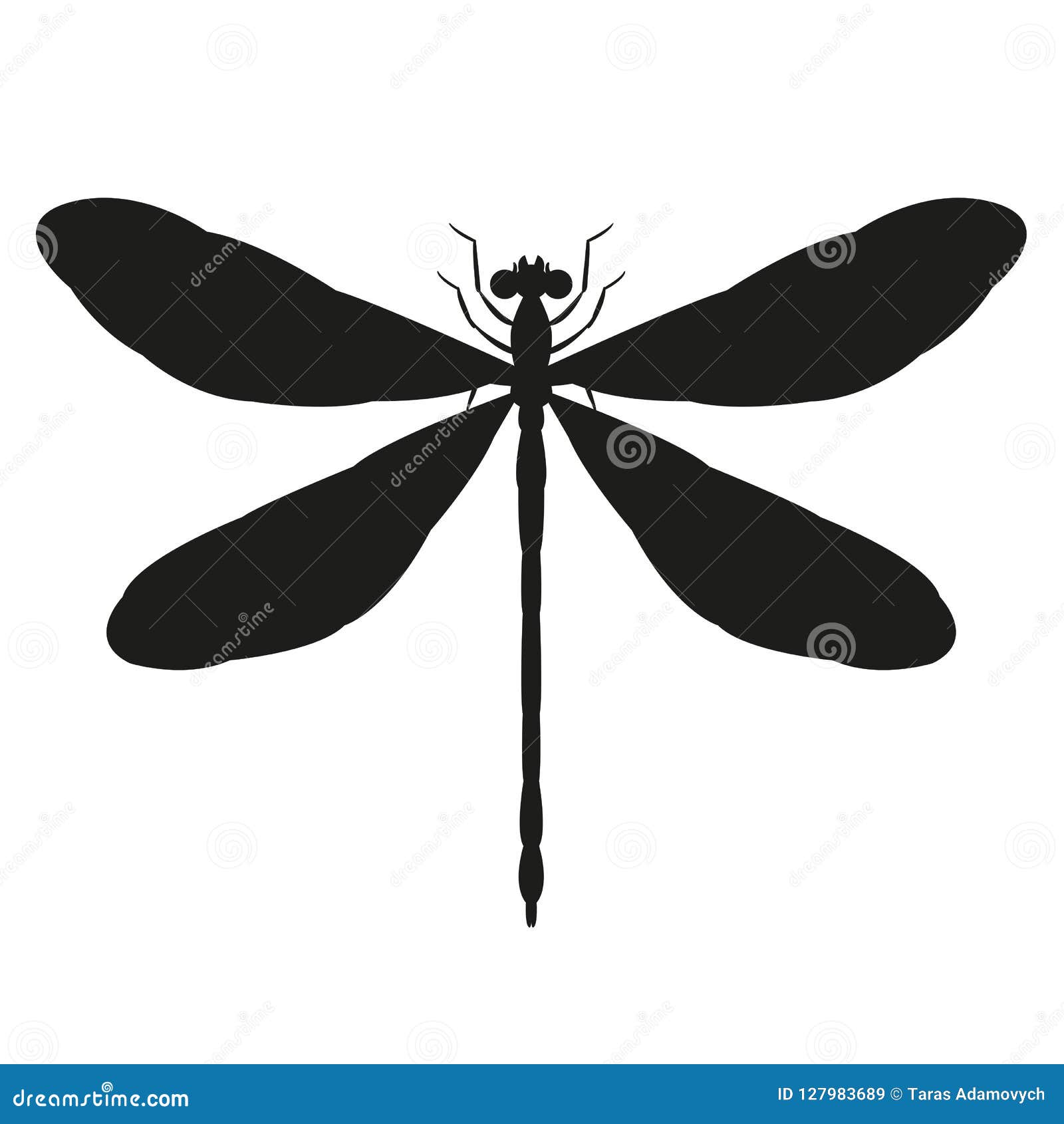 Dragonfly. Vector Drawing | CartoonDealer.com #154541312